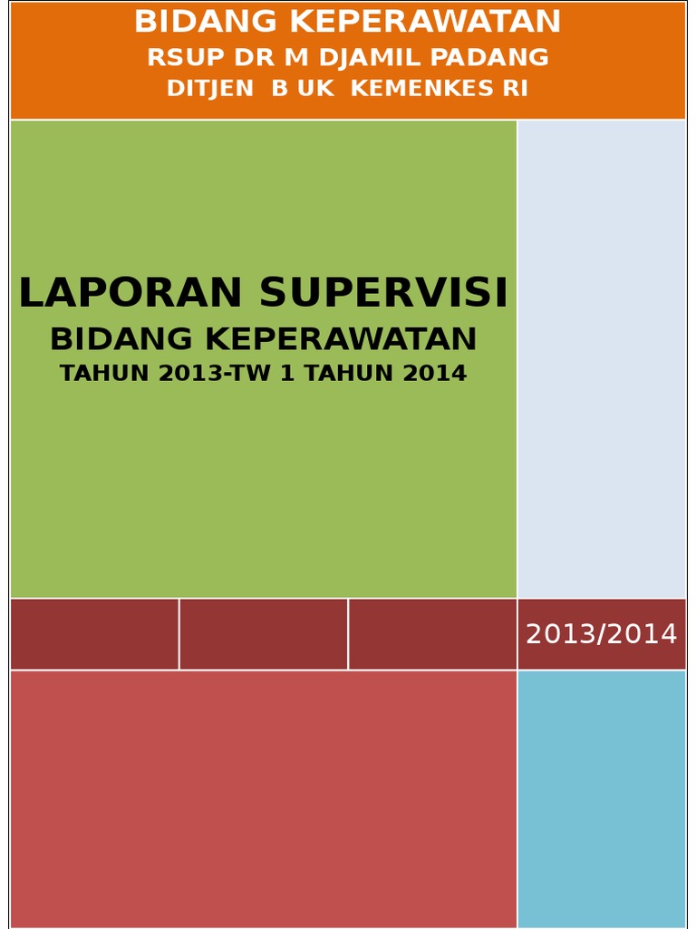 Cover Laporan Supervisi Bidkep | PDF | Sains & Matematika