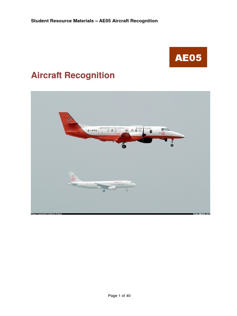 Guide to Aircraft Recognition: An Overview of Military and Civil ...