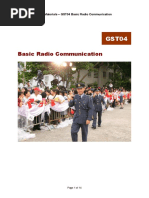 Military Radio Voice Procedure Guide | PDF | Speech | Alphabet