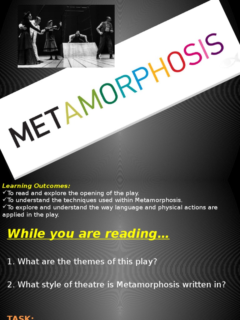 Metamorphosis | The Metamorphosis | Theatre