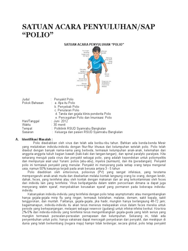 SAP Polio | PDF