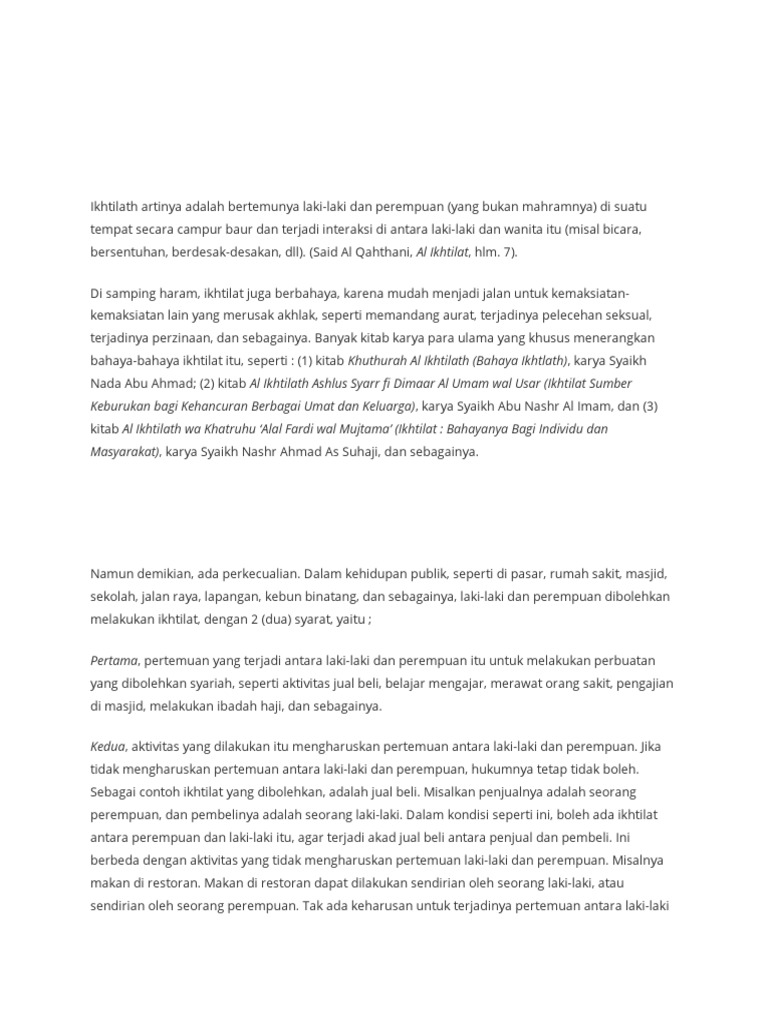 IKHTILAT | PDF | Ilmu Sosial | Filsafat