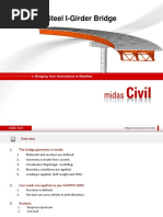 Midas Gen Basic Training | PDF | Beam (Structure) | Deformation (Engineering)