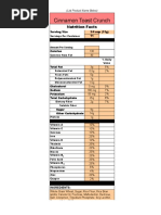 Energen Product Label and Nutrition Facts | PDF