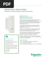 Type MPB/MPG Test Plug and Universal Test Block | PDF | Electrical ...