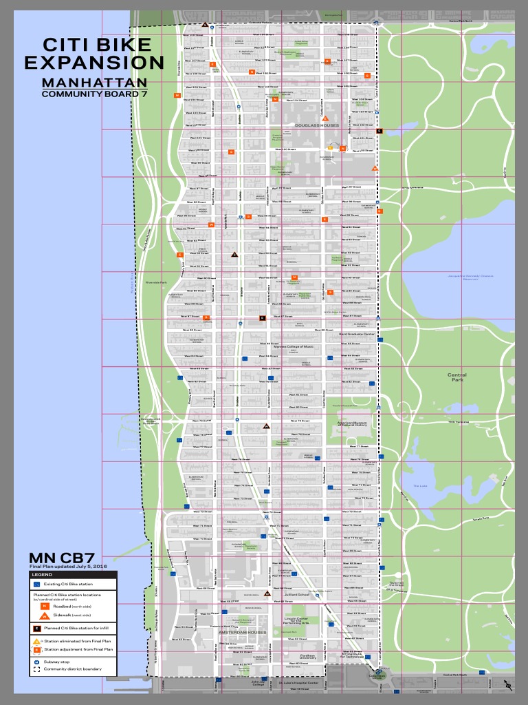 Manhattan CB7 FinalPlan Updated WInfill 20160705 | PDF | Broadway ...