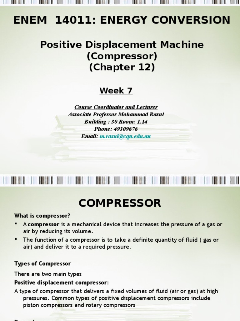 Internal Compressor | PDF | Science & Mathematics