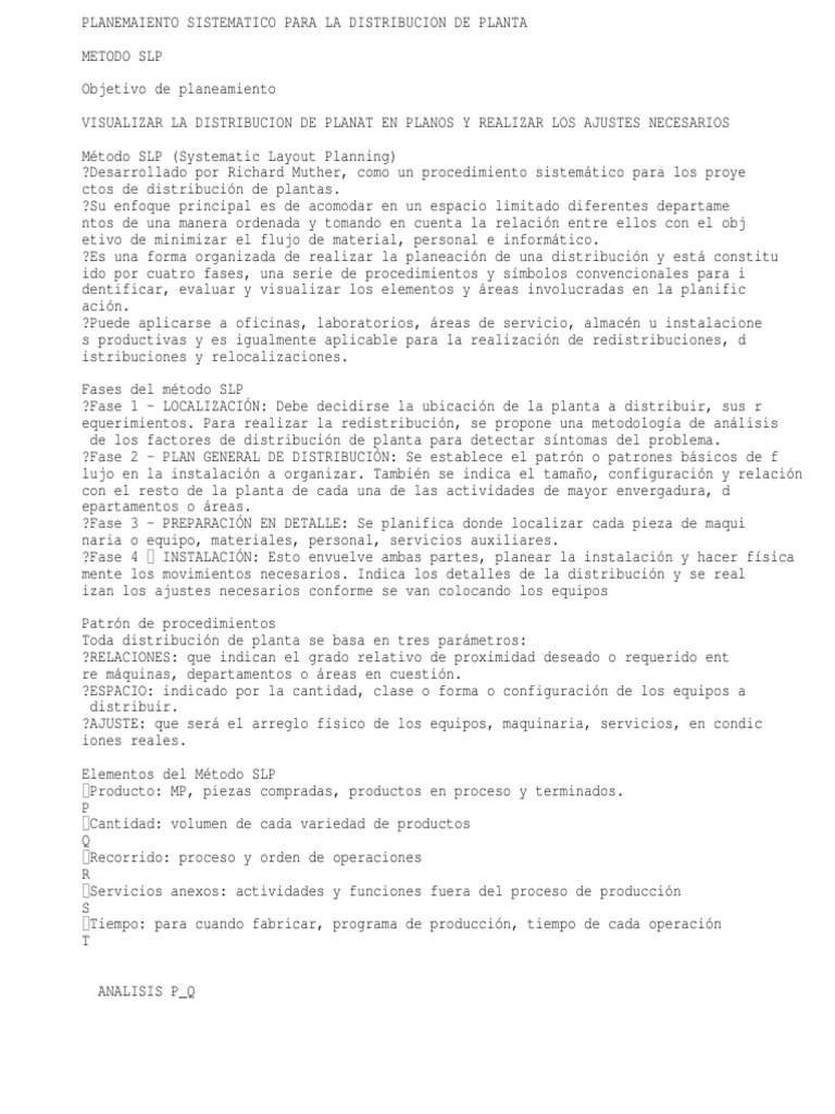 Metodo SLP | PDF | Planificación | Evaluación