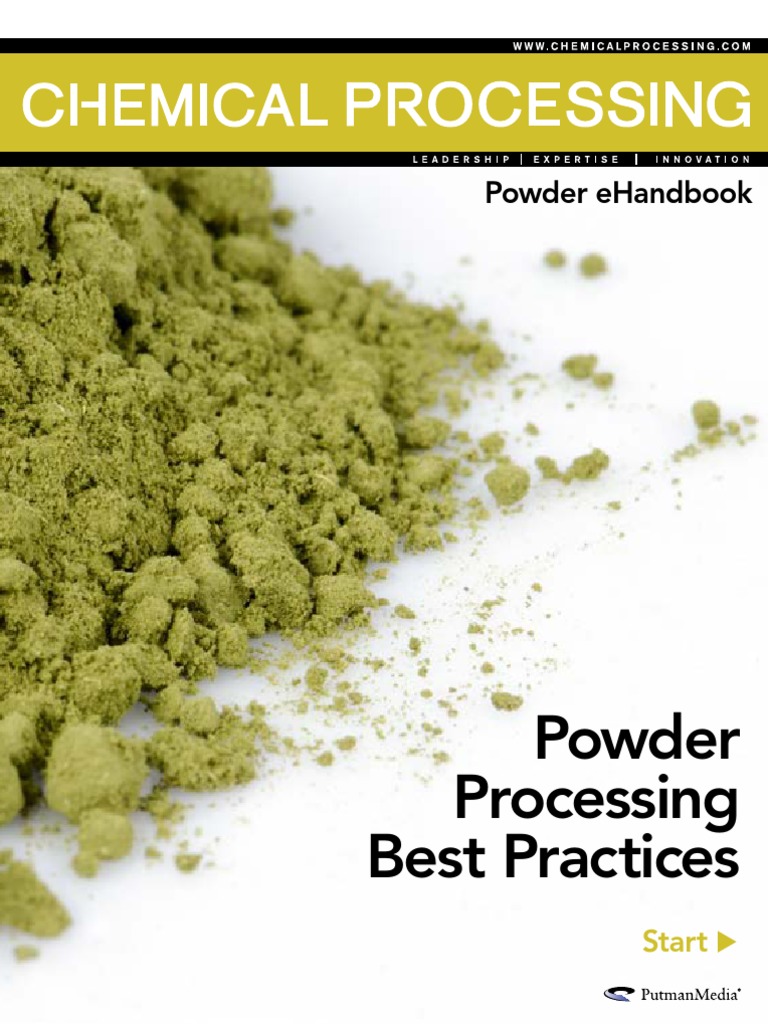 CP 140220 Powder Processing Best Practices3 | PDF | Powder (Substance ...