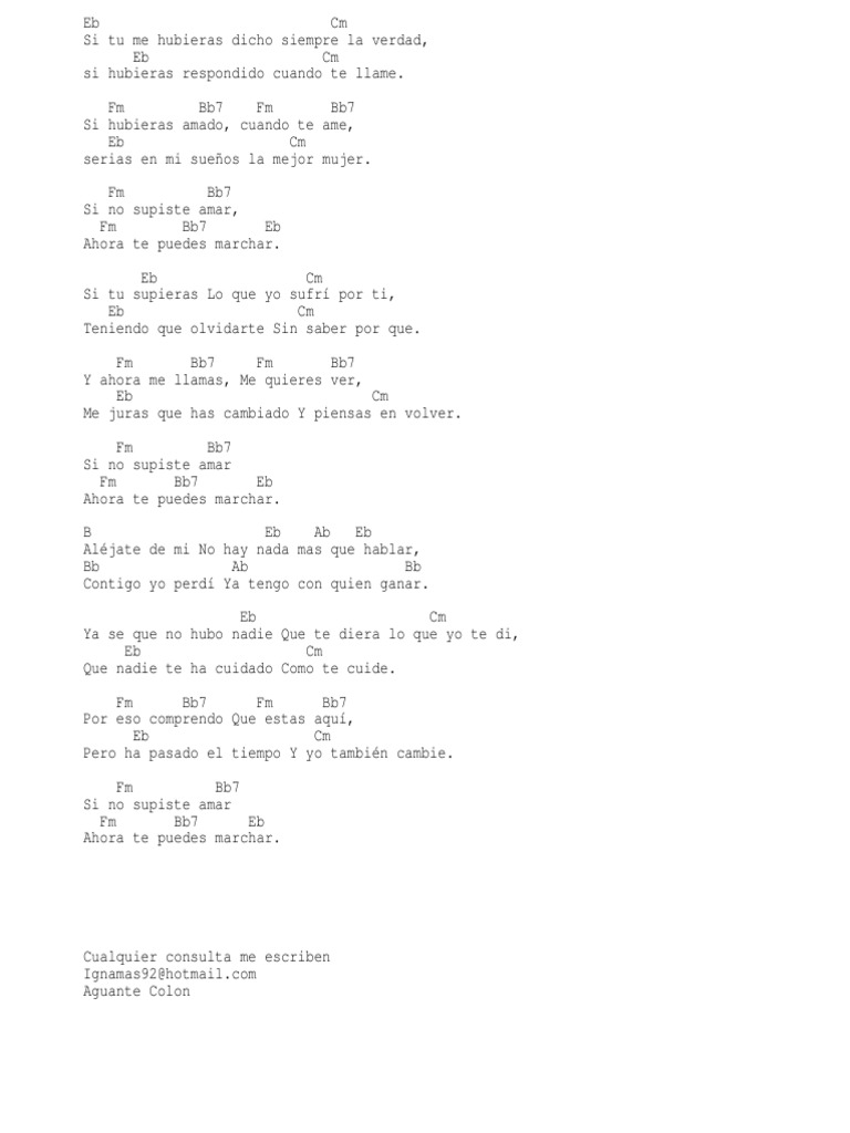 Luis Miguel - Ahora Te Puedes Marchar | PDF