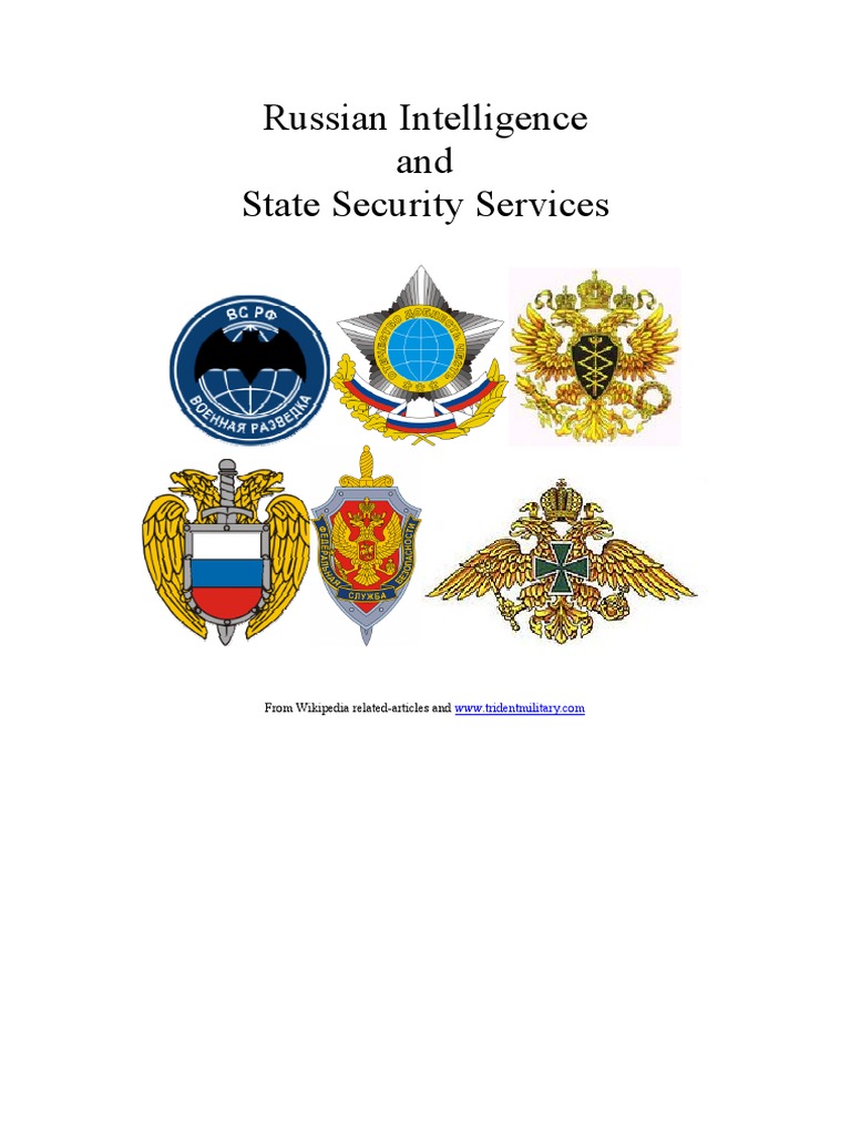 Overview of Russian Intelligence Agencies | PDF | Foreign Intelligence ...