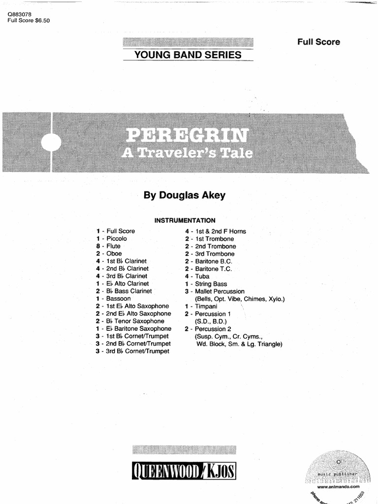 Peregrin - Douglas Akey - Score | PDF