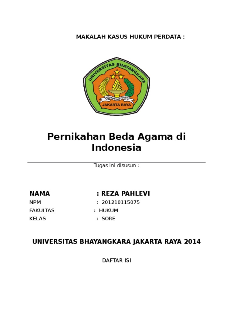 Makalah Kasus Hukum Perdata | PDF