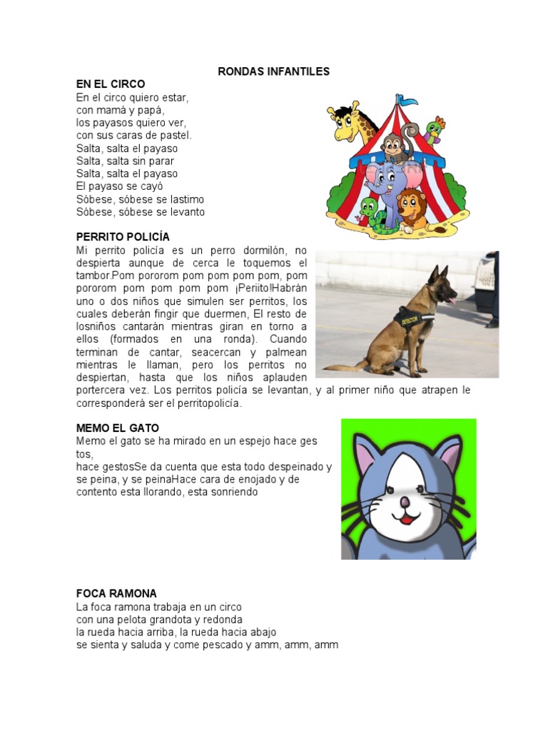 10 Rondas Infantiles | PDF