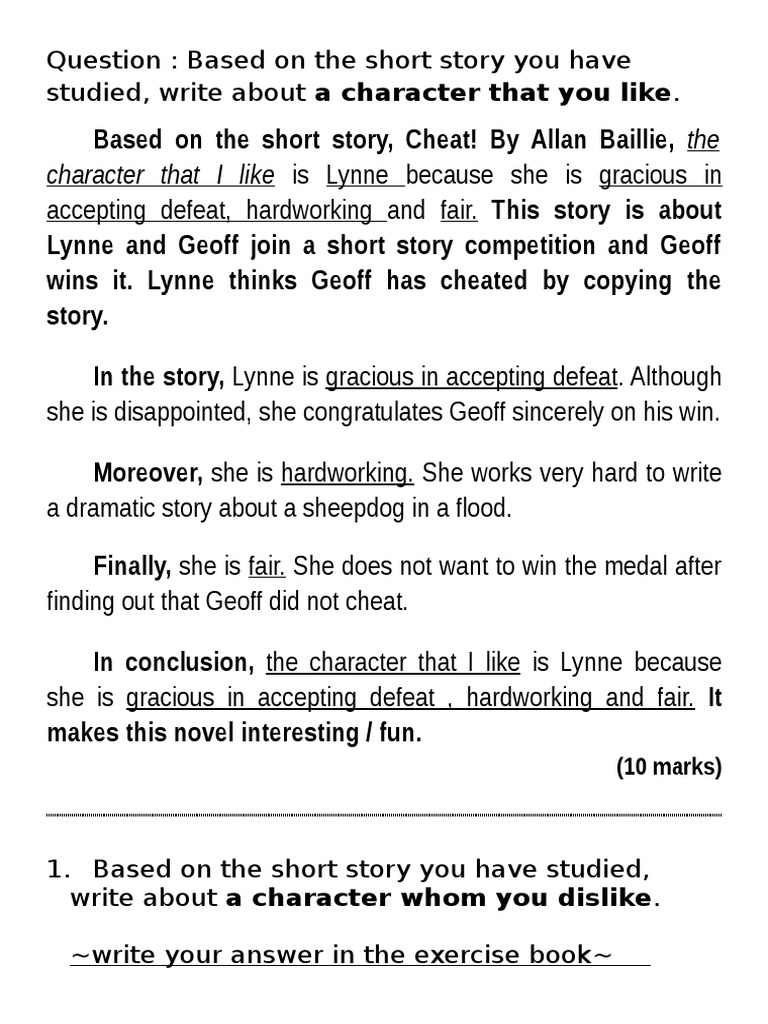 Cheat! Character | PDF