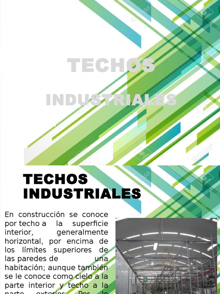 Techos Industriales | PDF | Techo | Techo