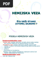 Hemijske Veze | PDF