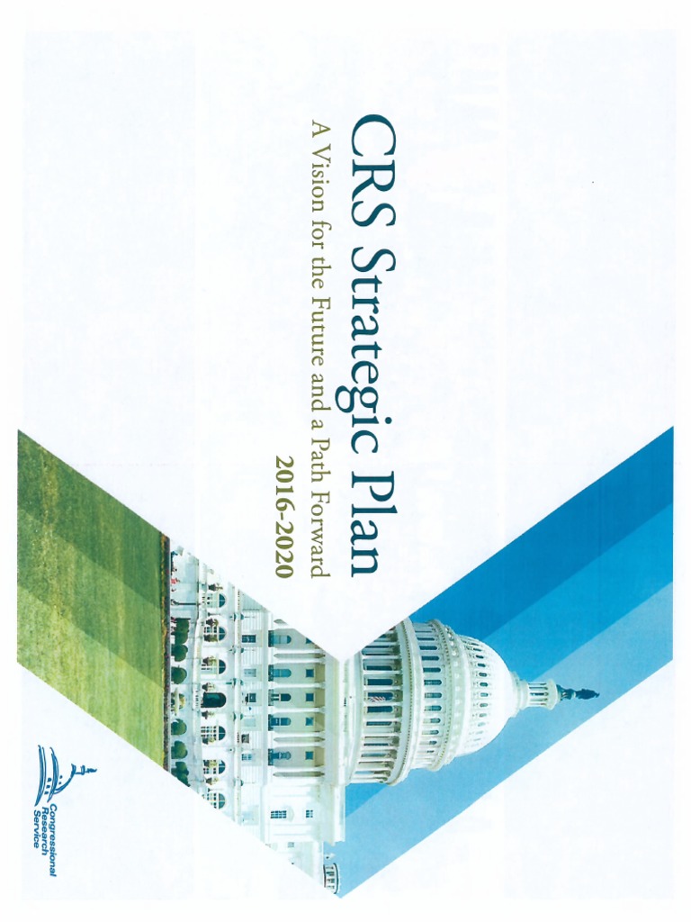 Congressional Research Service Strategic Plan 2016-2020 | PDF