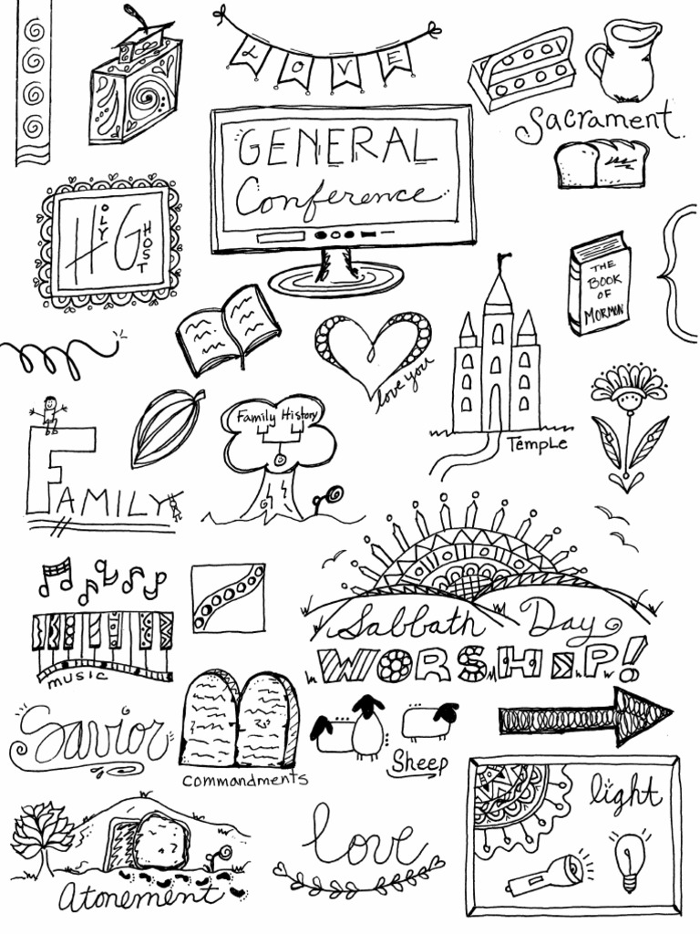 General Conference Doodles