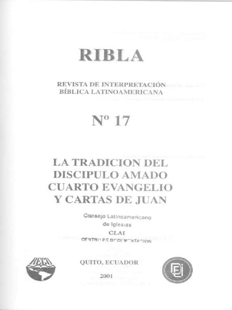 Ribla | PDF | Juan el Bautista | Cristianismo