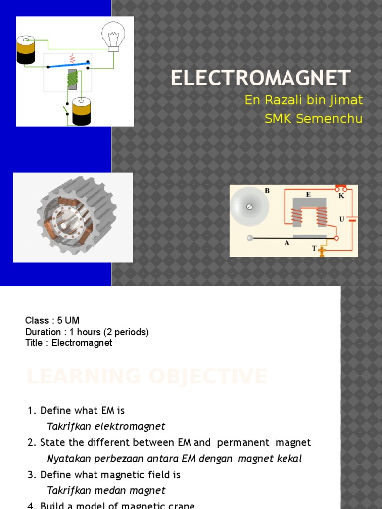 Electromagnet Form 5 | PDF