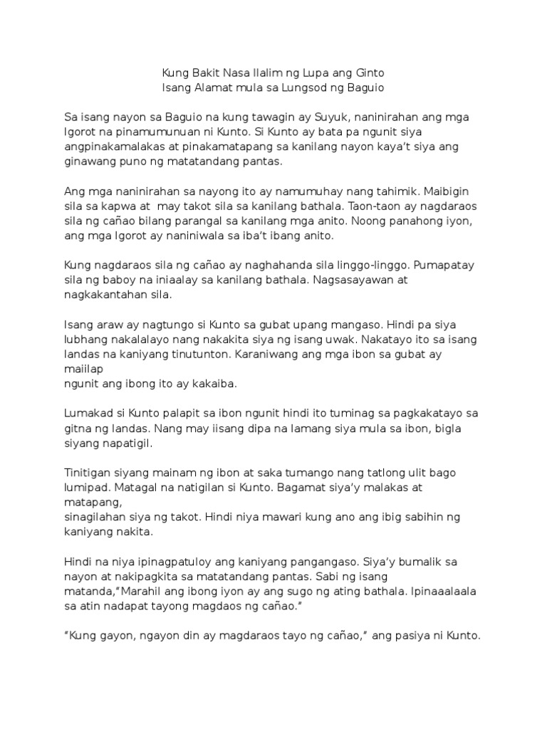 Kung Bakit Nasa Ilalim Ng Lupa Ang Ginto