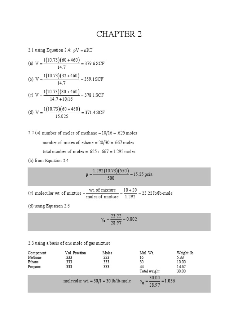 ReservoirEngineering Solution Manual | PDF | Petroleum Reservoir ...