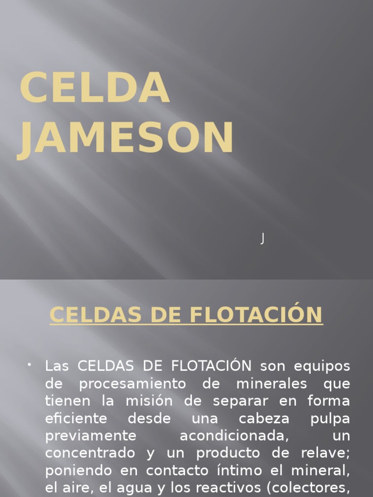 Celda Jameson | PDF | Transporte | Física Aplicada e Interdisciplinaria