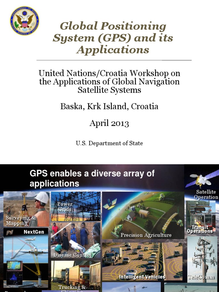 Global Positioning System (GPS) and Its Applications | PDF | Global ...