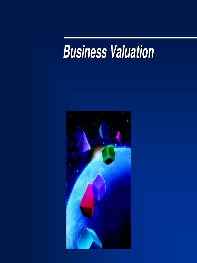 Rajagopal Deloitte Business Valuation | PDF | Cost Of Capital ...