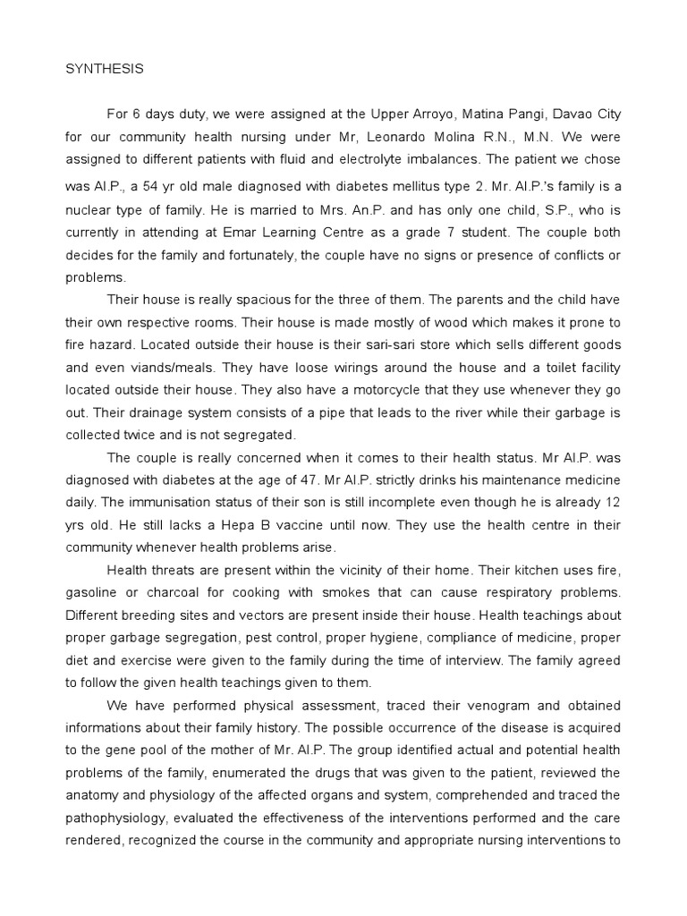 Synthesis Example | PDF | Health Sciences | Medicine