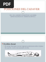 Interpretación Criminalística de Las Posiciones Cadavéricas | PDF ...