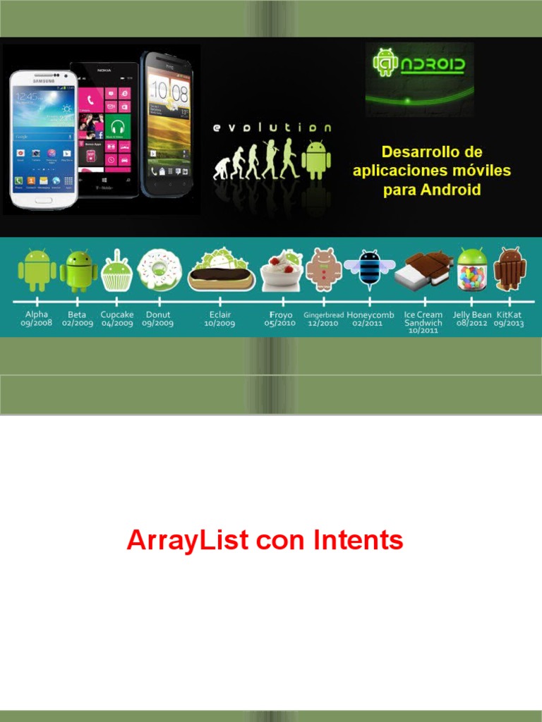 Capítulo 04 - ArrayList Con Android | PDF