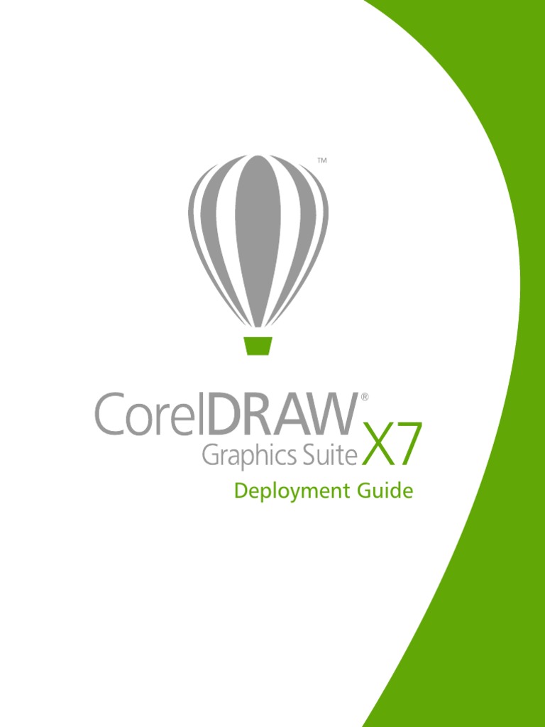 Coreldraw X7 Deployment Guide 05 Pdf Installation Computer Programs 64 Bit Computing