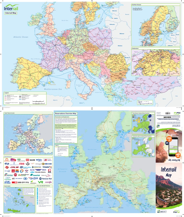 Interrail Map 2016 Quick Download | PDF | Science & Mathematics ...