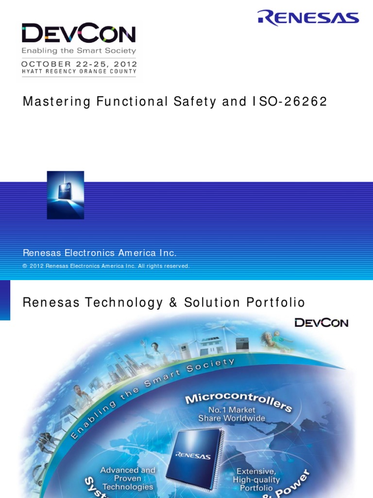 Mastering Functional Safety And Iso 26262 Download Free Pdf Input Output Verification And