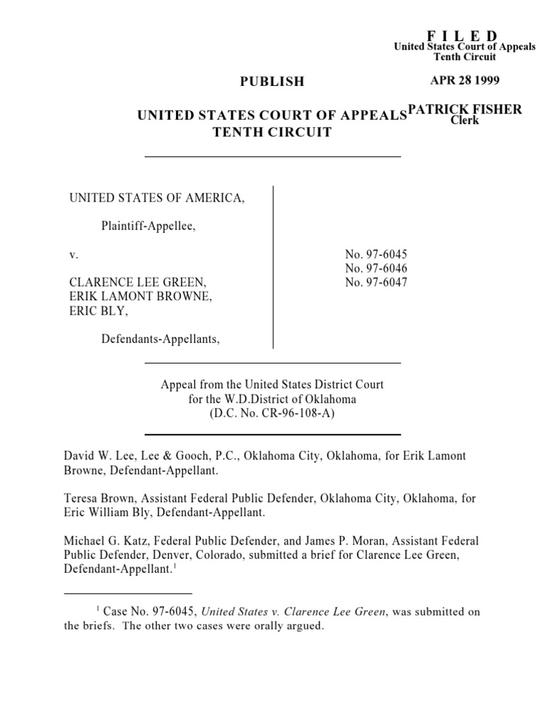 Publish United States Court of Appeals Tenth Circuit: Filed | PDF ...