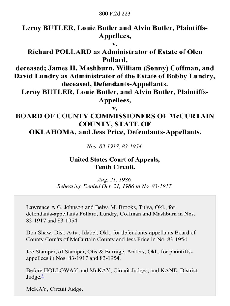 United States Court of Appeals, Tenth Circuit | PDF | Collateral ...