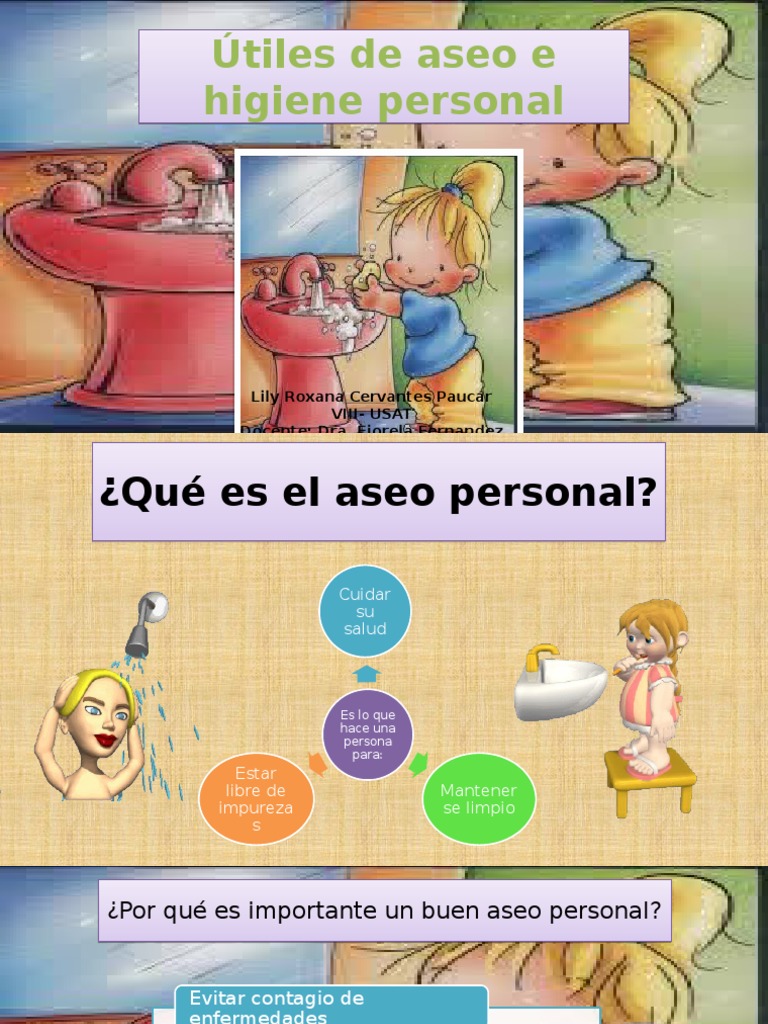Utiles de Aseo e Higiene Personal | PDF | Higiene | Salud pública