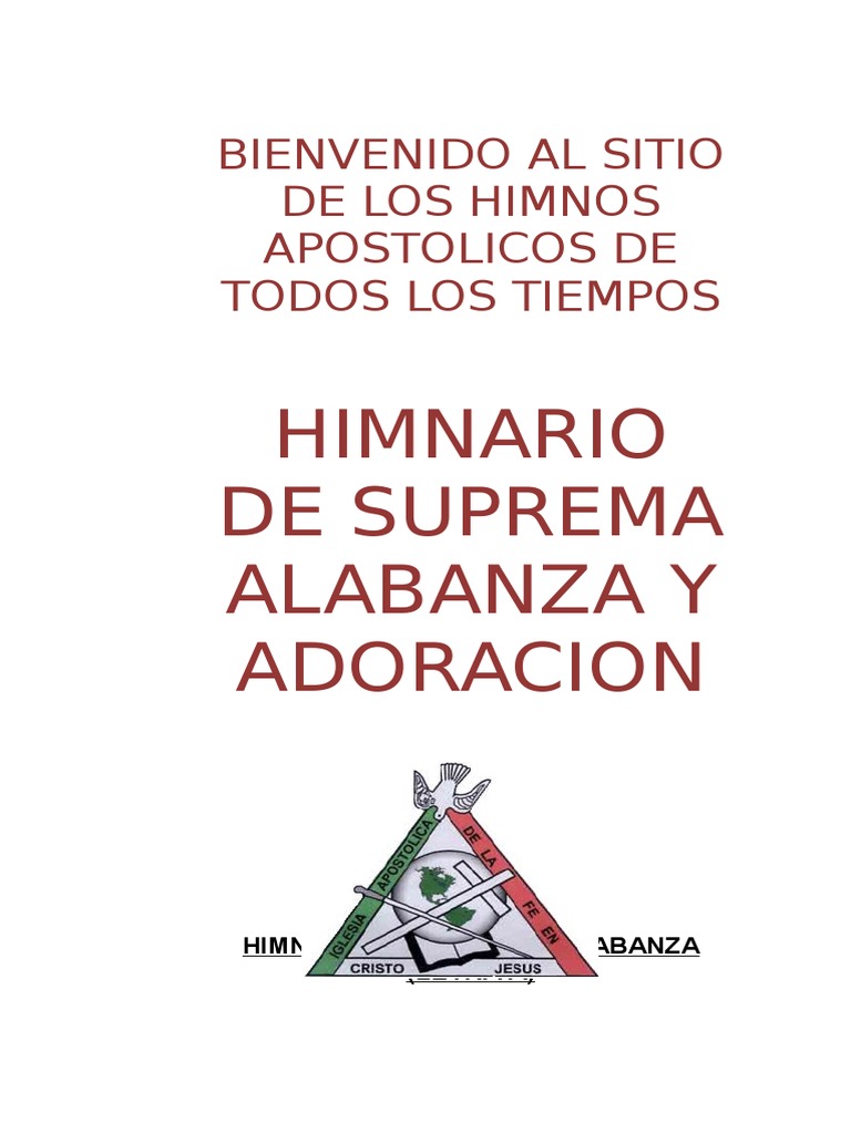 Himnario de Suprema Alabanza | Cristo (título) | Oración