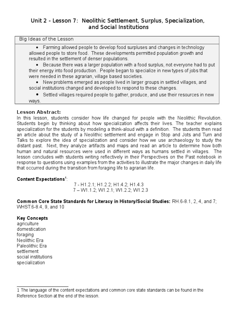 Lesson 7 Abstract | PDF