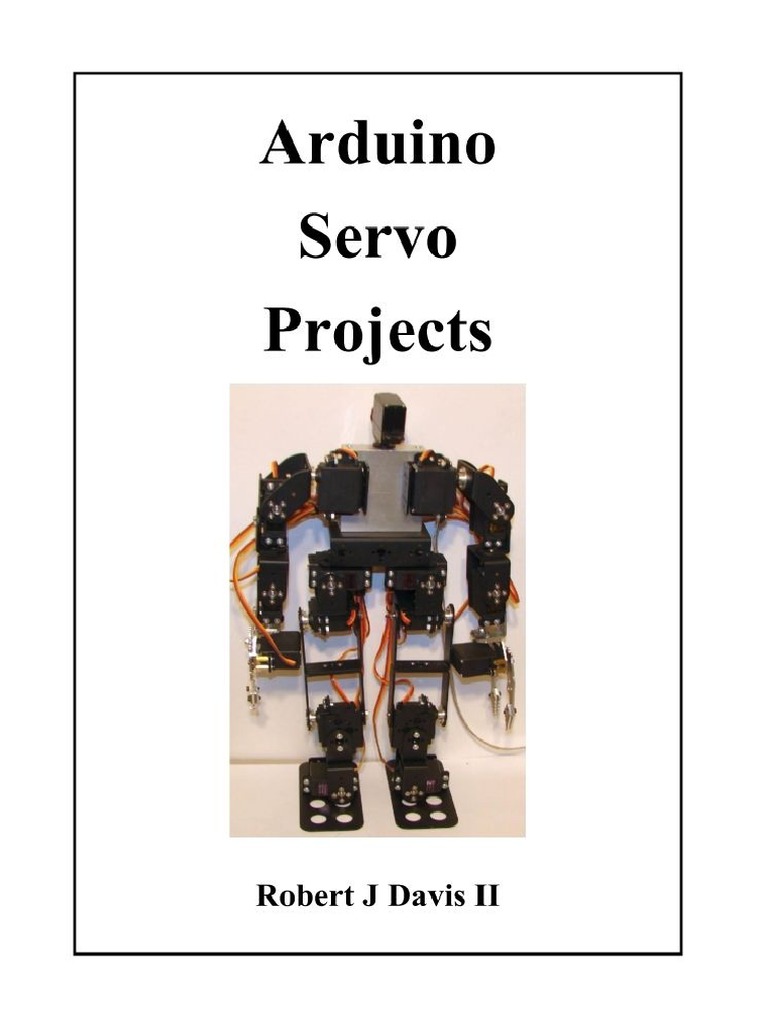 Arduino Servo Projects - Robert Davis | PDF | Bluetooth | Electronics