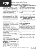 Entradas de La PCM | PDF | Sensor | Transmisión automática