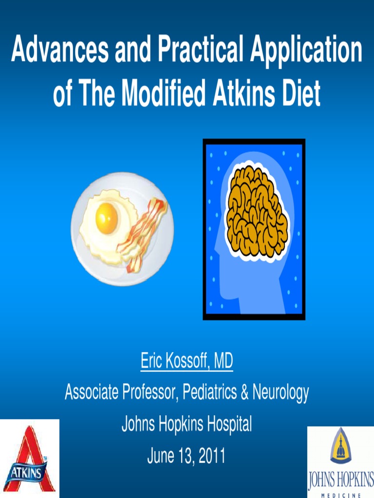 The Modified Atkins Diet | PDF | Ketogenic Diet | Atkins Diet
