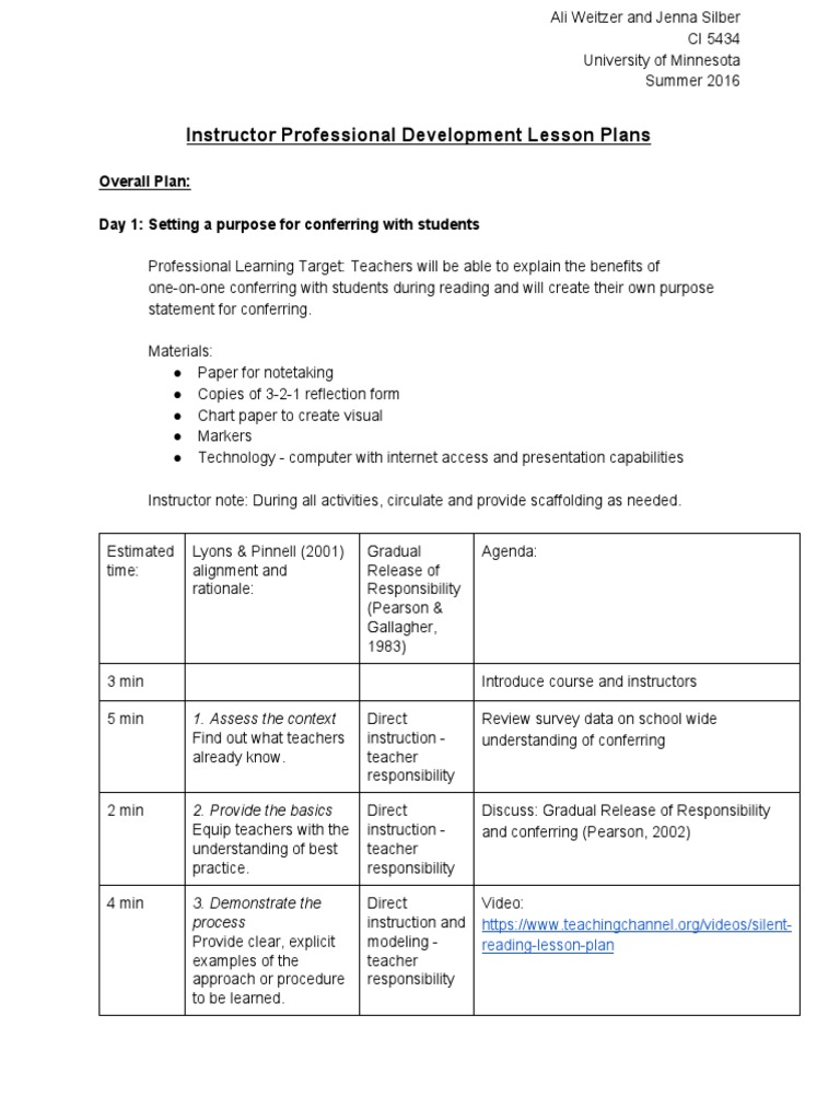 Instructorlessonplans | Download Free PDF | Pedagogy | Learning