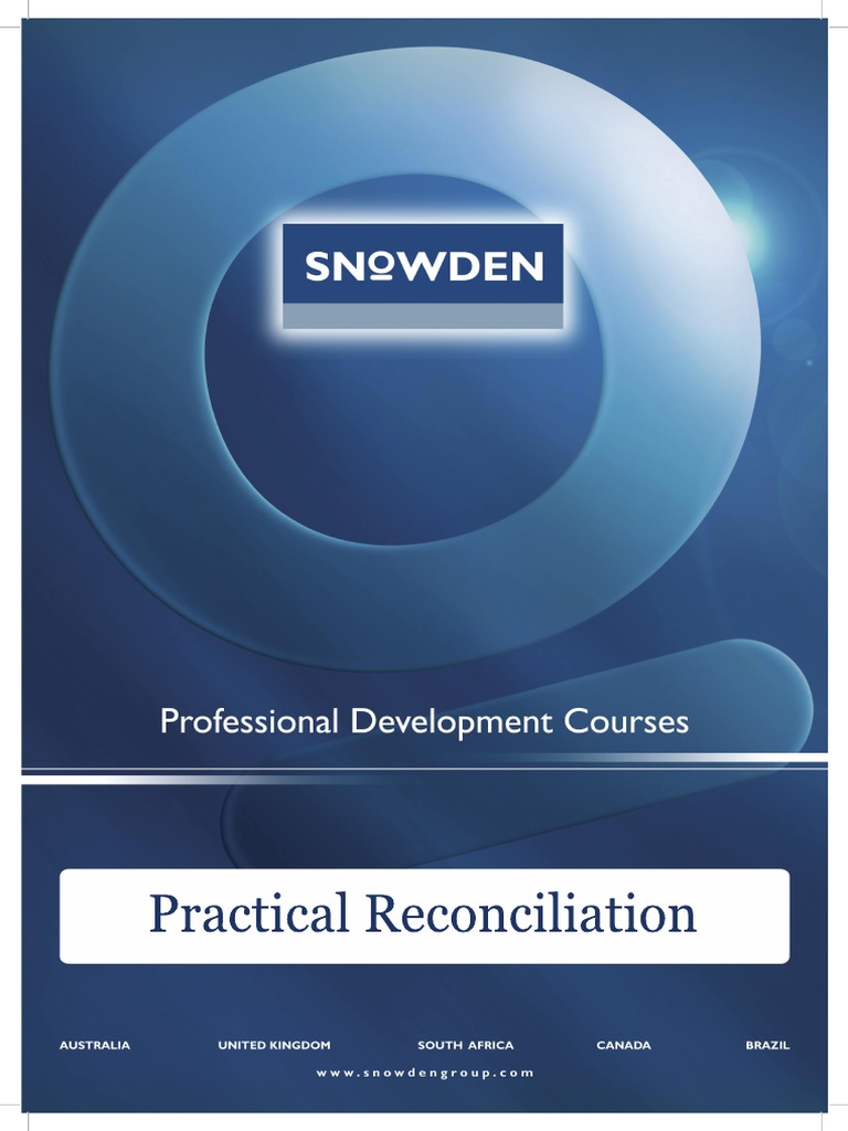 Practical Reconciliation | Download Free PDF | Mining | Databases