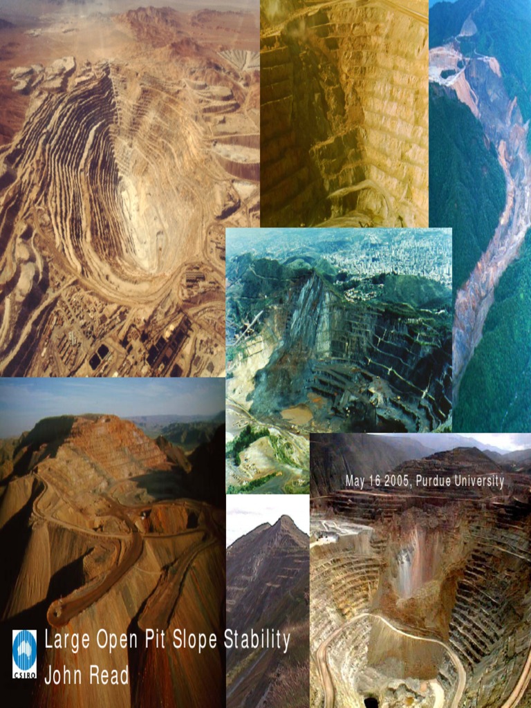 Large Open Pit Slope Stability | PDF | Geotechnical Engineering | Civil ...