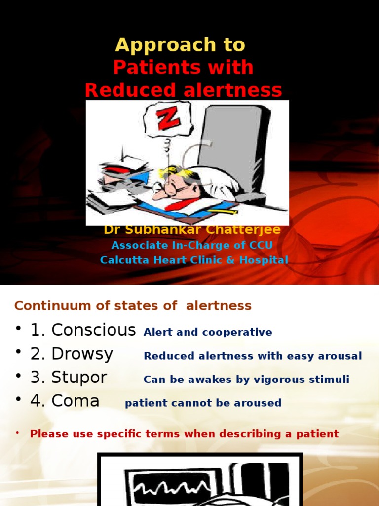 Approach To Coma SC Final | PDF | Coma | Clinical Medicine