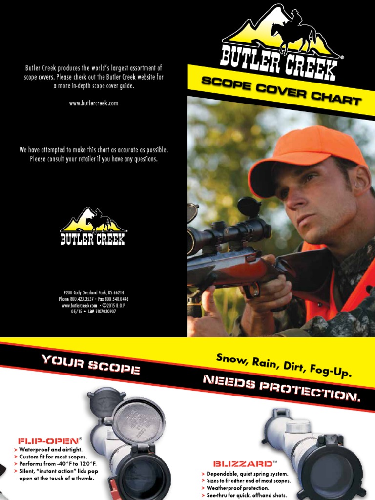 Scope Cover Chart | PDF | Military Technology | Projectile Weapons