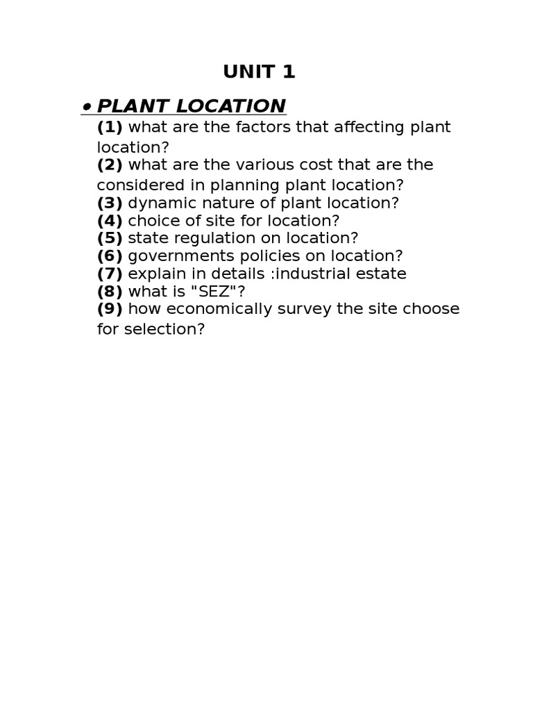 IE Question Bank | PDF